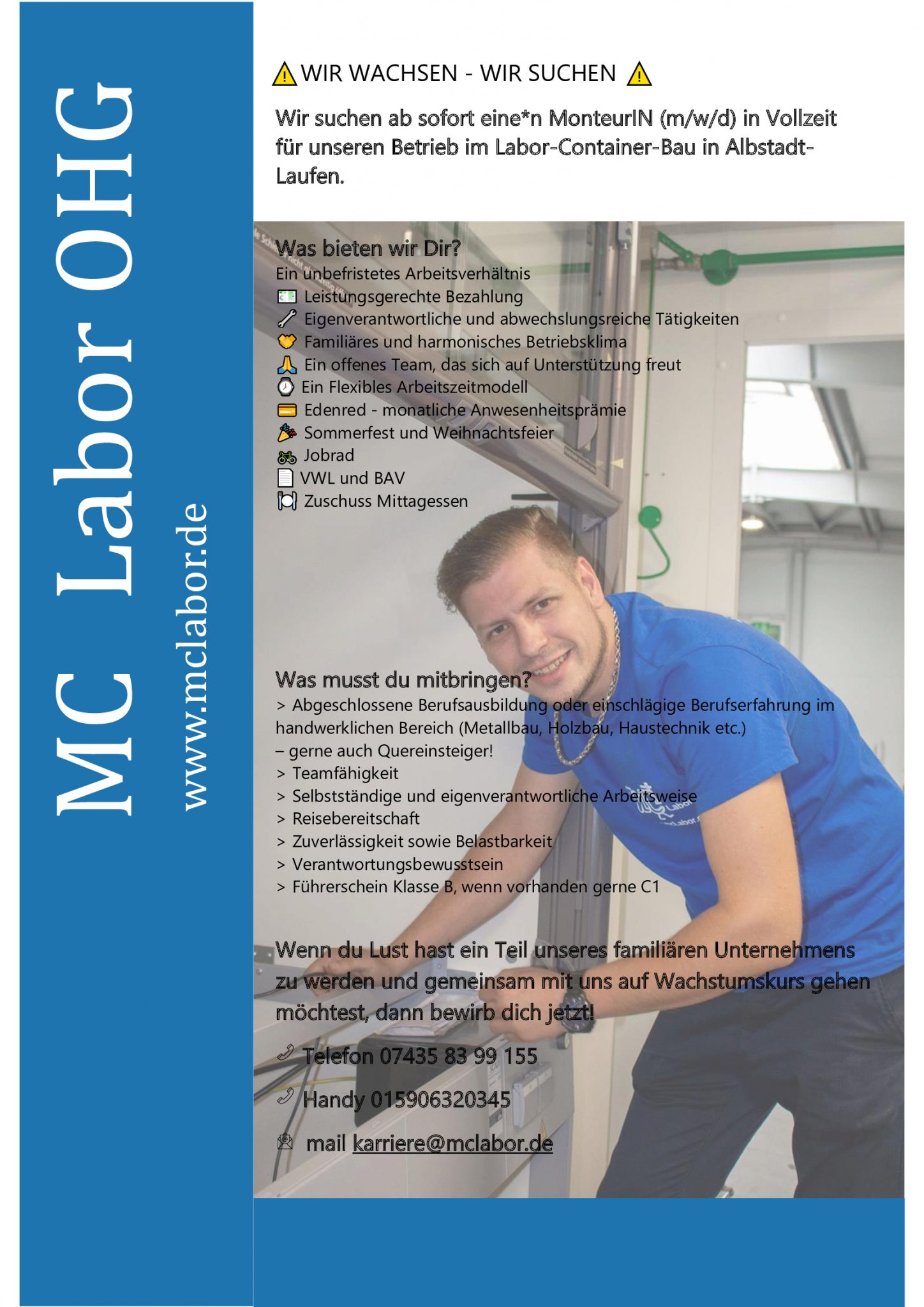 Karriere - MC Labor Karriere