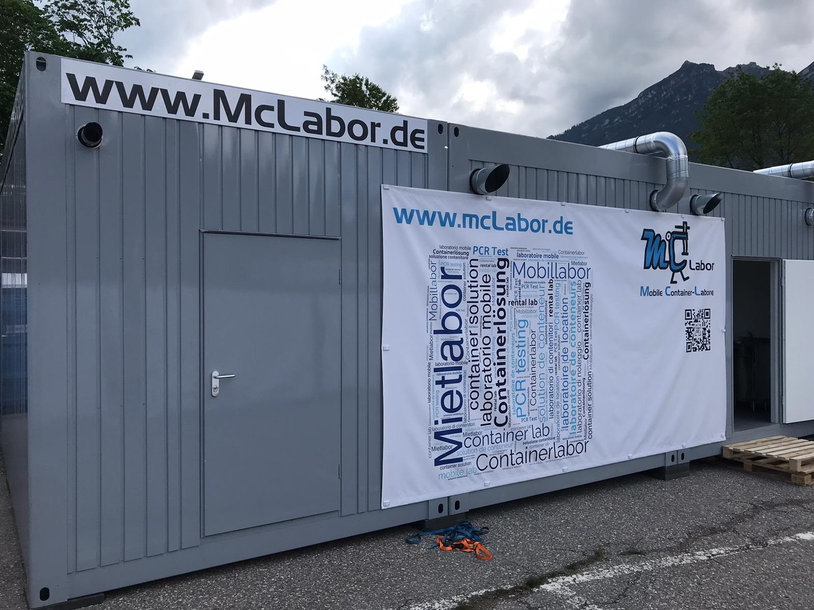 Laborcontainer von MC Labor